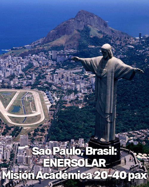 Sao Paulo, Brasil: ENERSOLAR Misión Académica 20-40+ pax | Dcobys Español